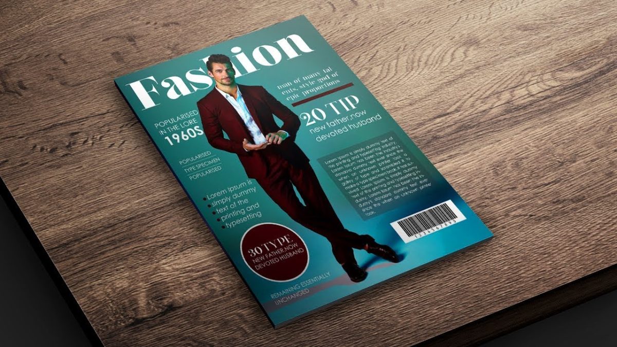 Master The Art Of Magazine Cover Design In Photoshop.